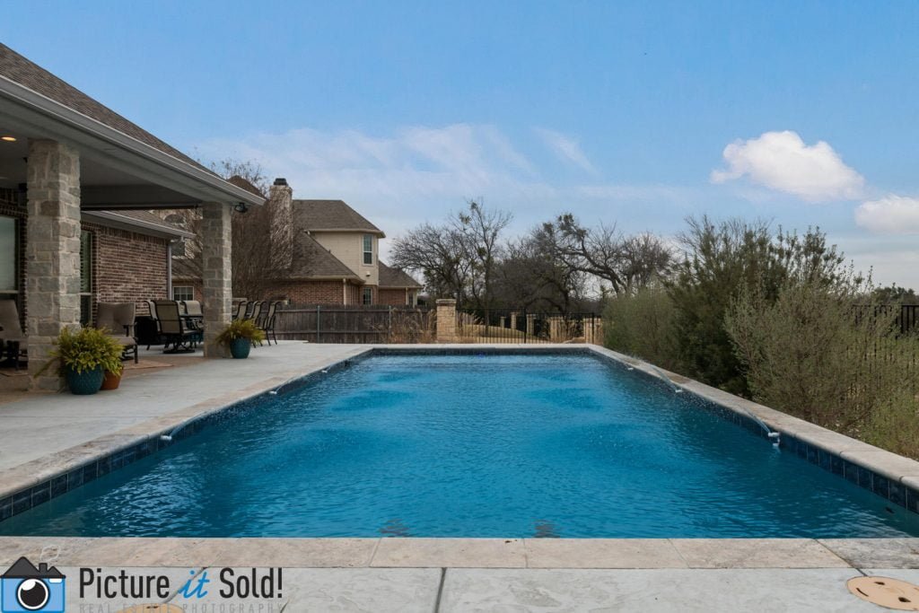 Badger Ranch Custom Pool with Fire Pit – Aquanauts Custom Built Pools ...